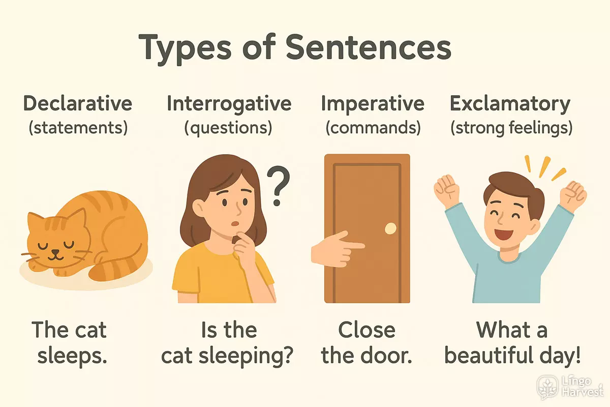 Basic English Sentence Structure: Subject, Verb, Object