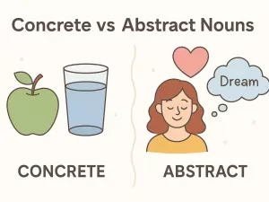 Concrete vs Abstract Nouns: Rules and Examples