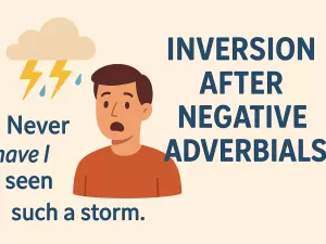 Negative Adverbial Inversion: Formal Emphasis Patterns