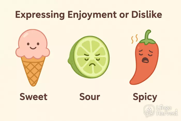 Adjectives for Taste: Sweet, Sour, Spicy, and More