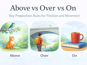 Over vs Above: Vertical Meaning Differences Made Clear