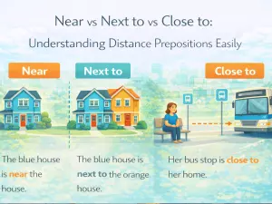 Near vs Next to vs Close to: Distance Prepositions Explained