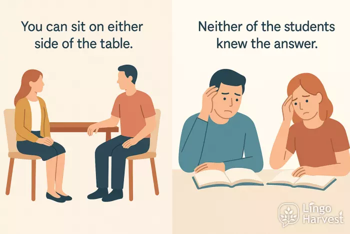 Distributive Determiners for Beginners: each, every, either, neither