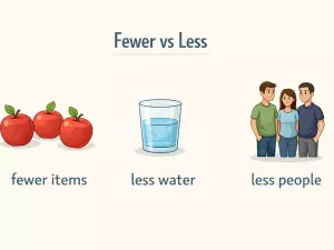 Fewer vs Less: Grammar Rules, Exceptions, and Real Usage