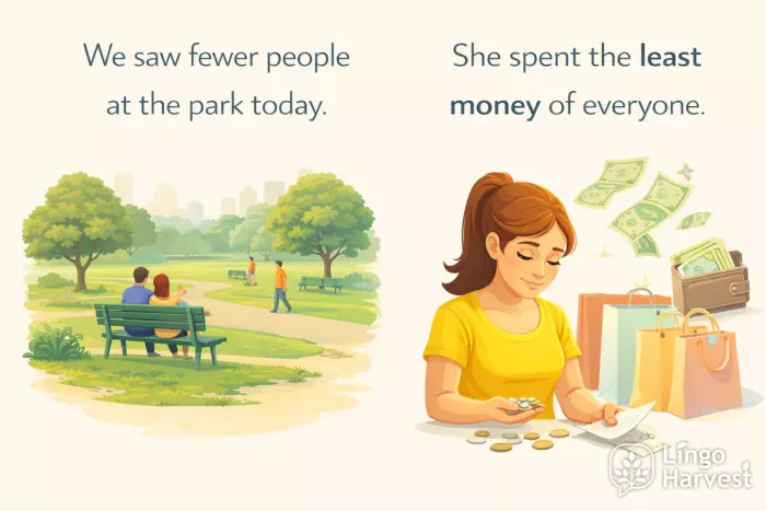 Less, Least, Fewer, Fewest: How to Use Them Correctly